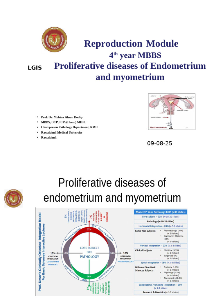 New Endometrium Proliferative Diseases | PDF | Uterus | Ovarian Cancer