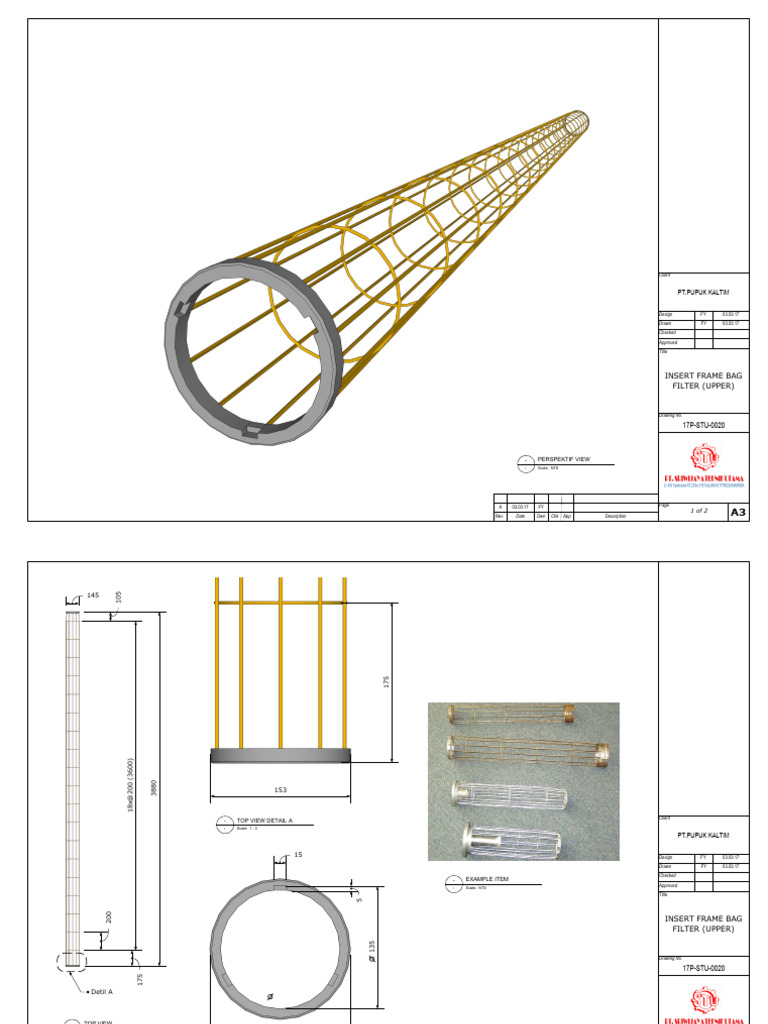 17p Stu 0020 PT - PKT Insert Frame Bag Filter | PDF