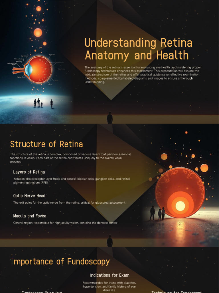 Fundoscopy Techniques for Retina Health | PDF | Retina | Visual System