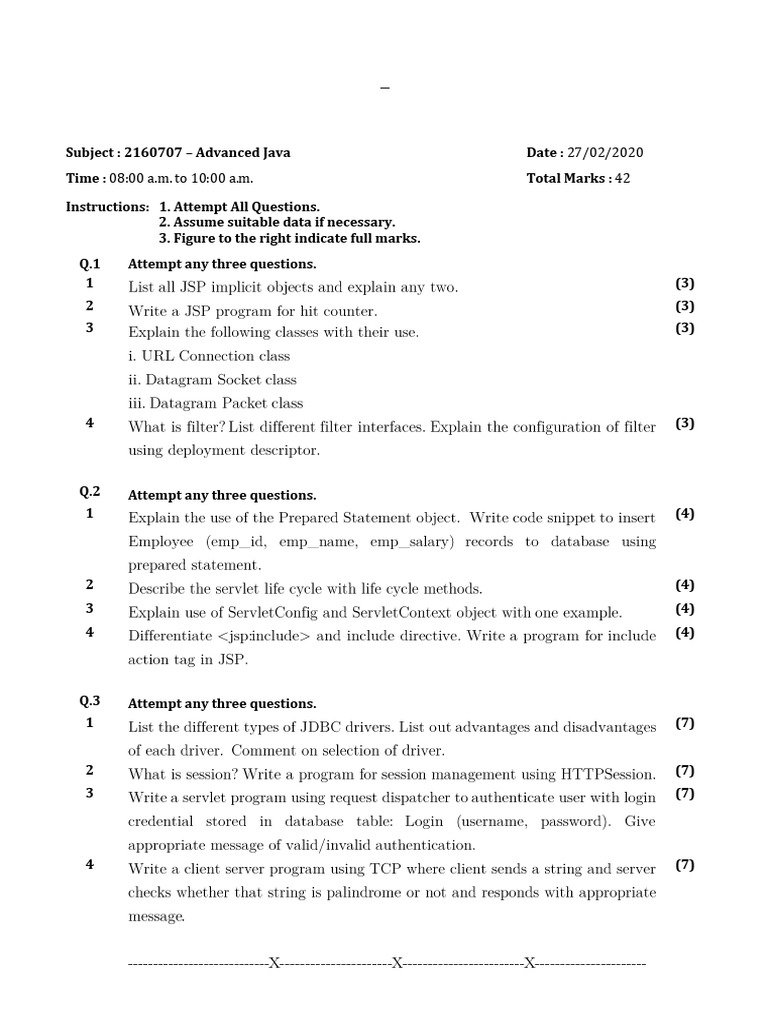AJAVA 2160707 MidPaper 27 2 20 | PDF
