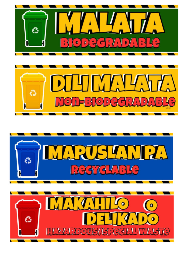Basurahan Signage | PDF