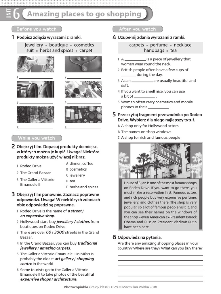 Shopping Insights for Class 5 Students | PDF