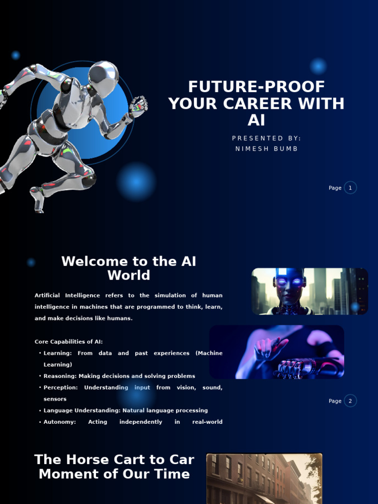 Future-Proof Your Career With Ai | PDF | Artificial Intelligence ...
