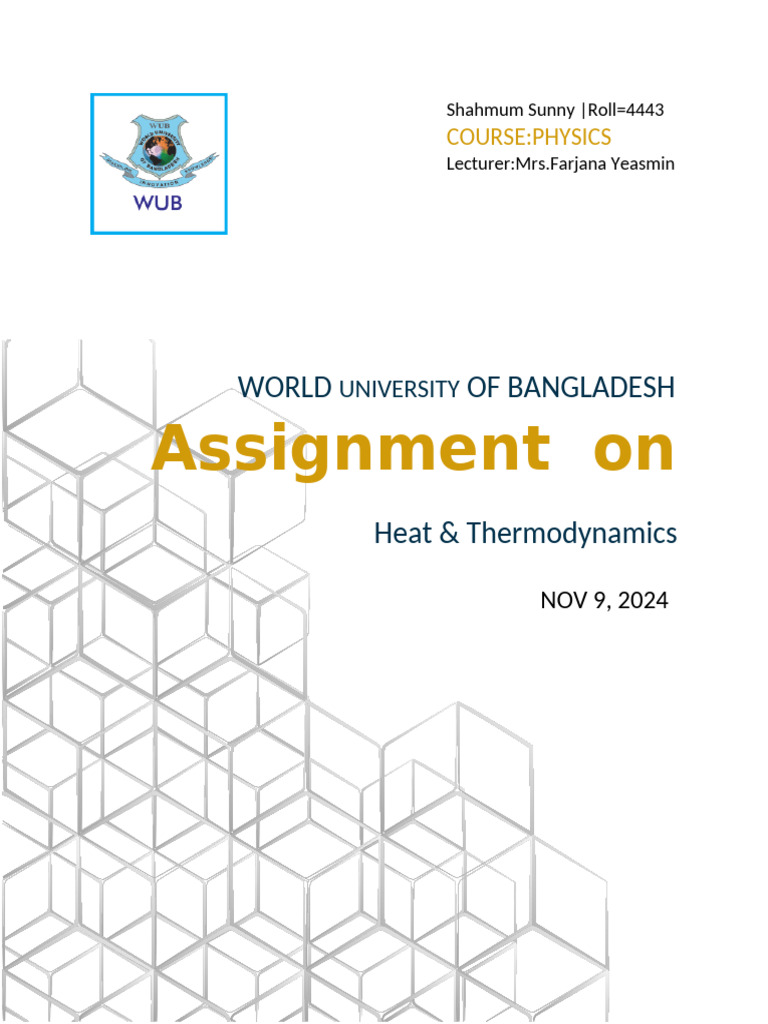 Essay Assignment Cover Page Template | PDF