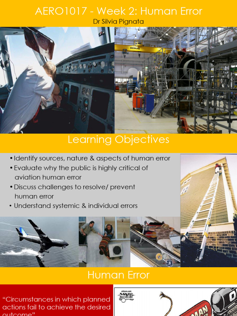 Understanding Aviation Human Error | PDF