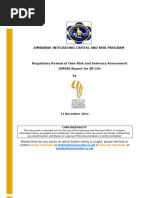 The 12 Page ORSA | PDF | Risk | Risk Management