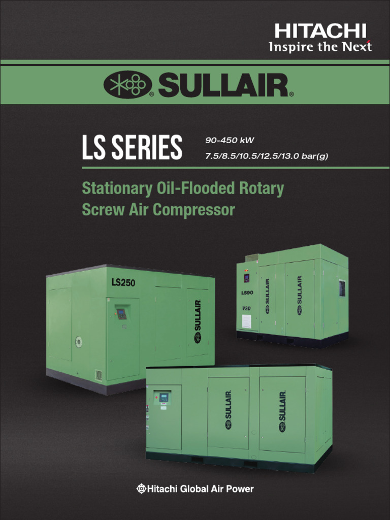Sullair LS Series Rotary Screw Compressors | PDF | Valve | Gas Technologies