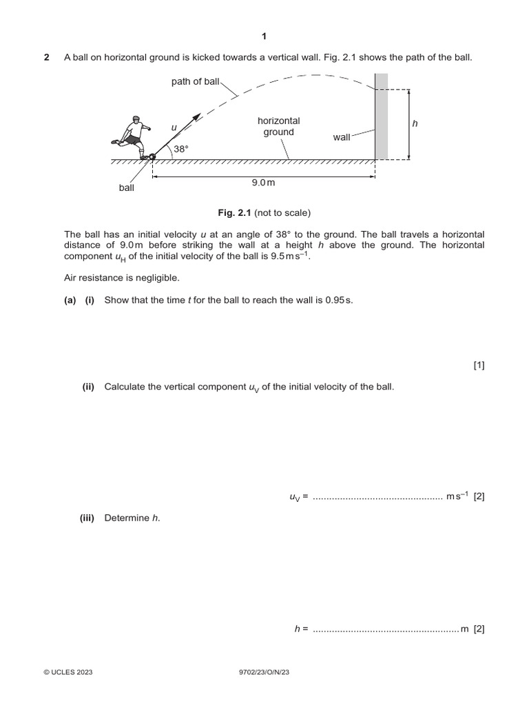 Worksheet Motion-2 | PDF | Velocity | Mass
