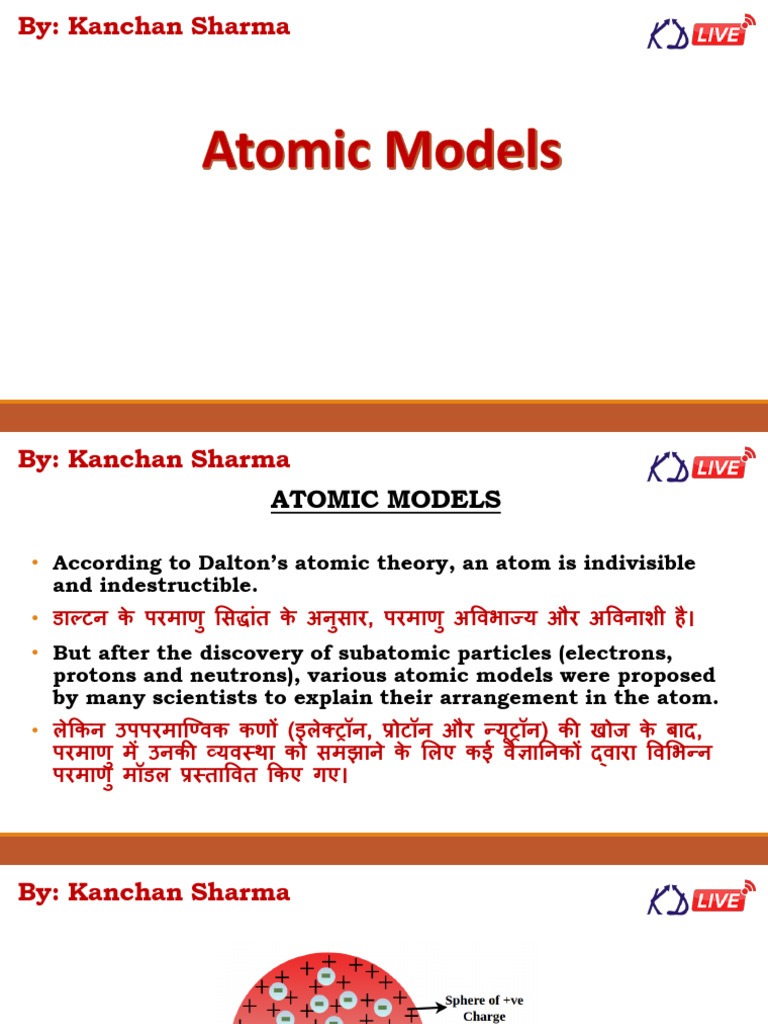 Atomic Models 20240902125713 | PDF