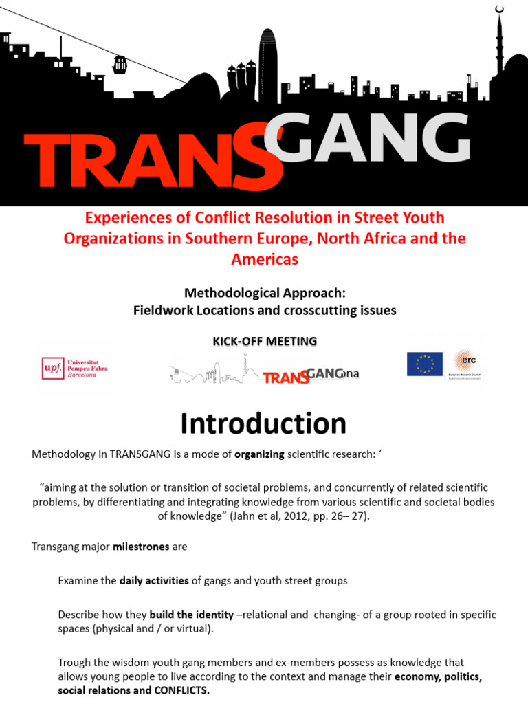 Transgang 2 Methodology | PDF | Ethnography | Field Research