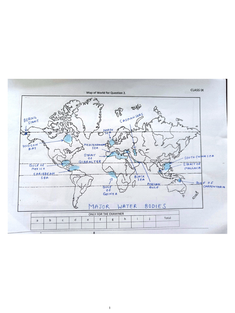 9th Class Map Work .... | PDF