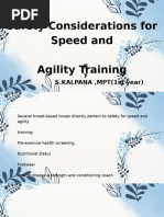 Agility vs. Speed: Key Differences Explained | PDF | Motor Coordination ...