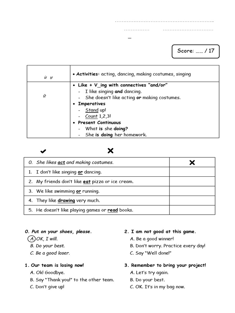 Unit 1: Working Together - 3: Worksheet - Week 3 | PDF