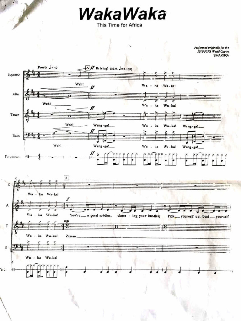 Waka Waka | PDF