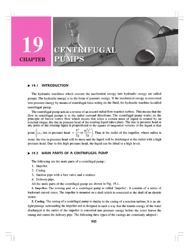 Centrifugal Pumps | PDF