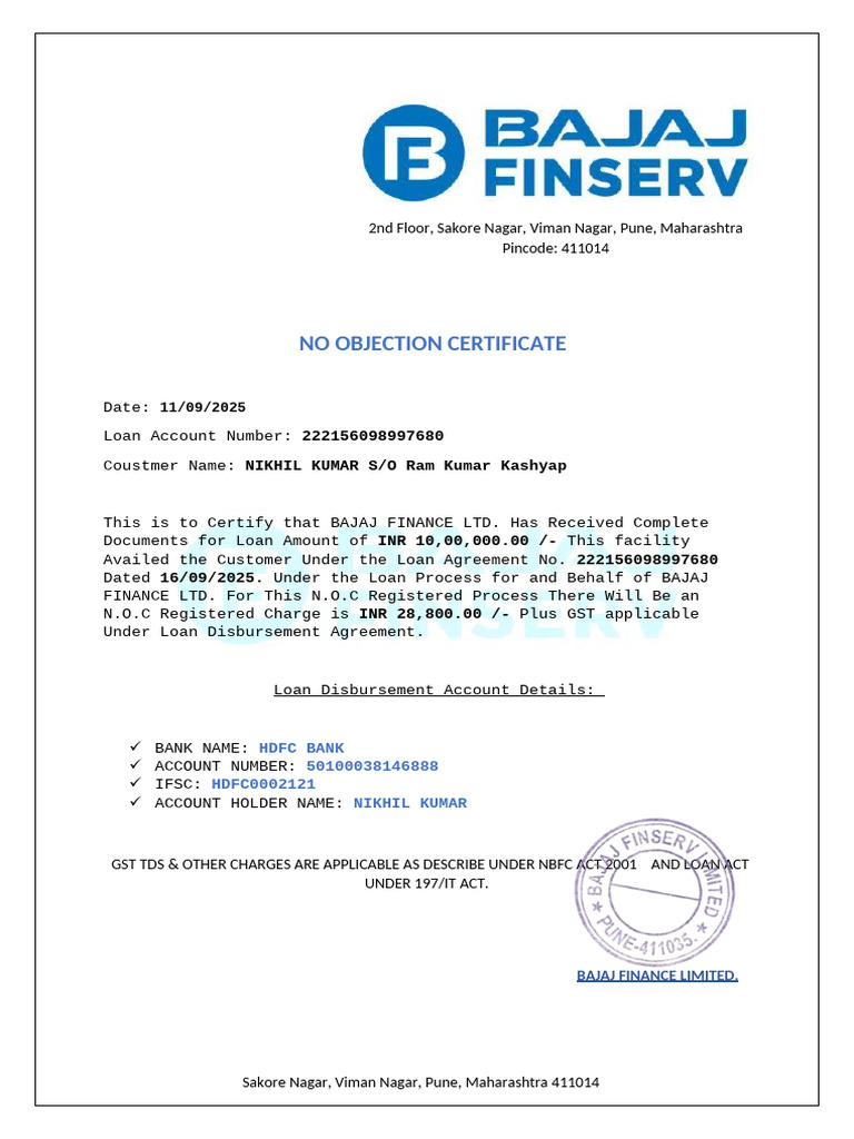 Nikhil Noc 2025 | PDF