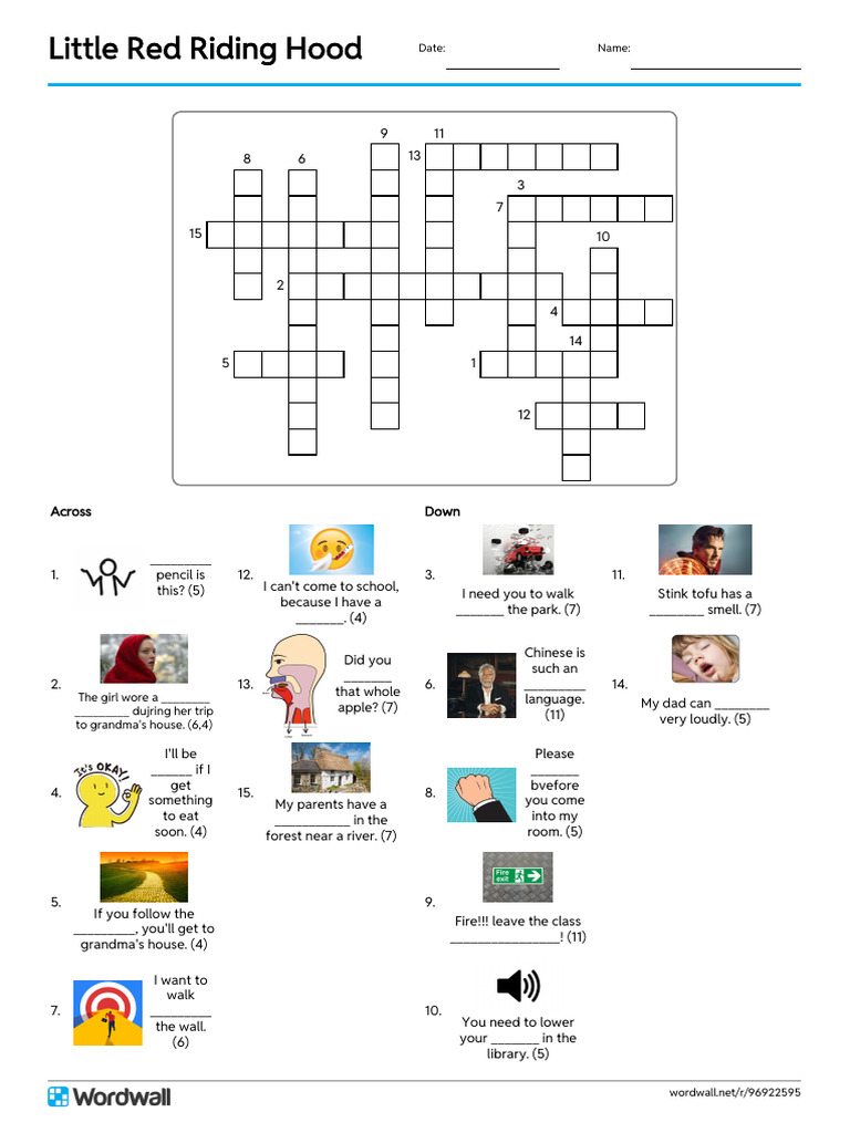 Vocabulary Crossword Puzzle | PDF | Chess Theory | Chess