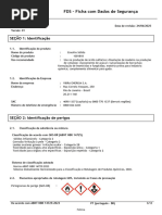 Ficha de Segurança do Hexafluoreto de Enxofre | PDF | Primeiros ...