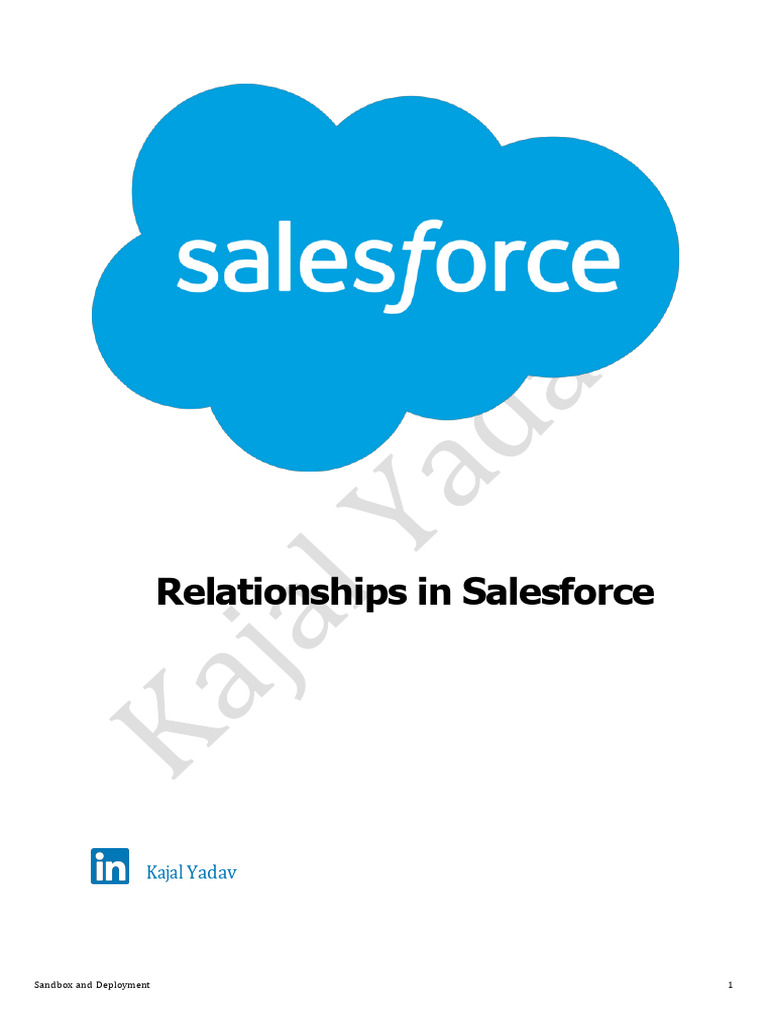 Salesforce Hierarchical Relationships Explained | PDF | Hierarchy ...