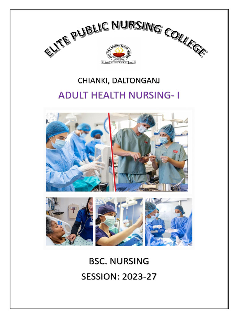 Adult Health Nursing | PDF