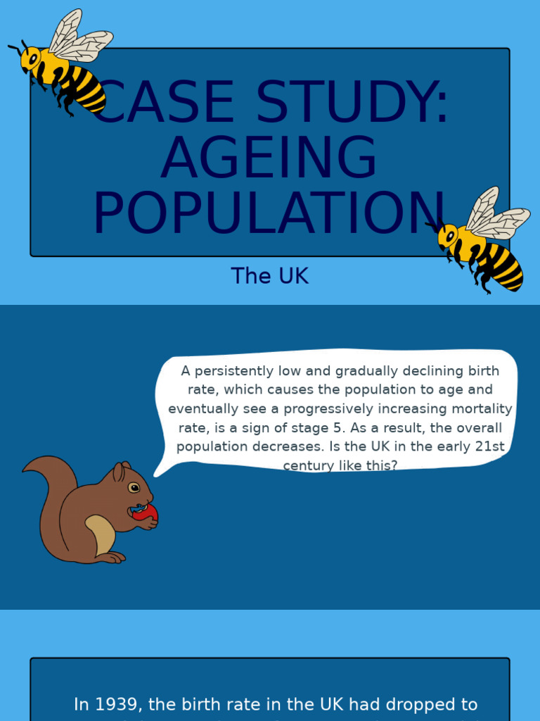 Population Growth Biology Science Presentation in Blue Yellow Hand ...