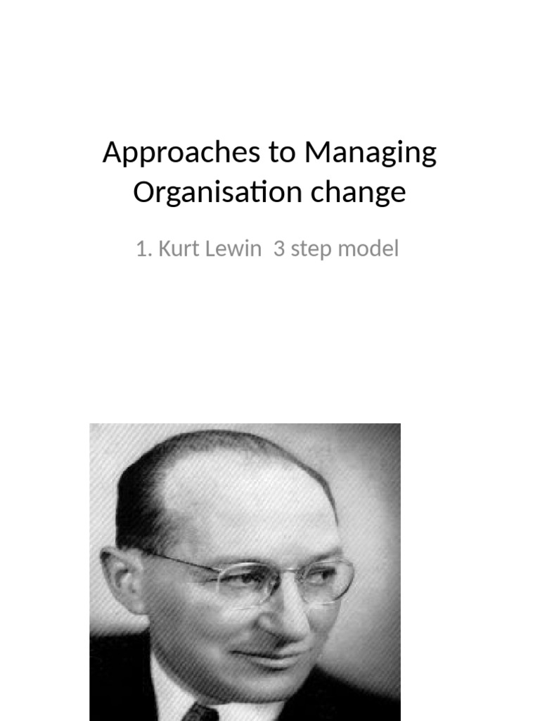 U 5 - Lecture 02 Models of Change | PDF | Strategic Planning | Attitude ...