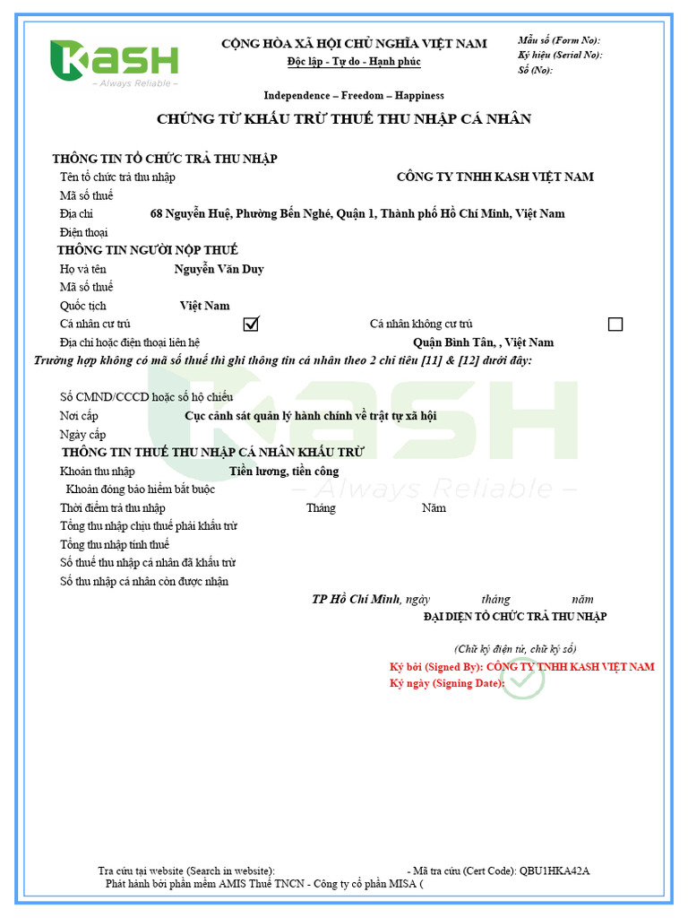 Nguyen Van Duy Nnt00017 CTKT TNCN Nam2024 | PDF