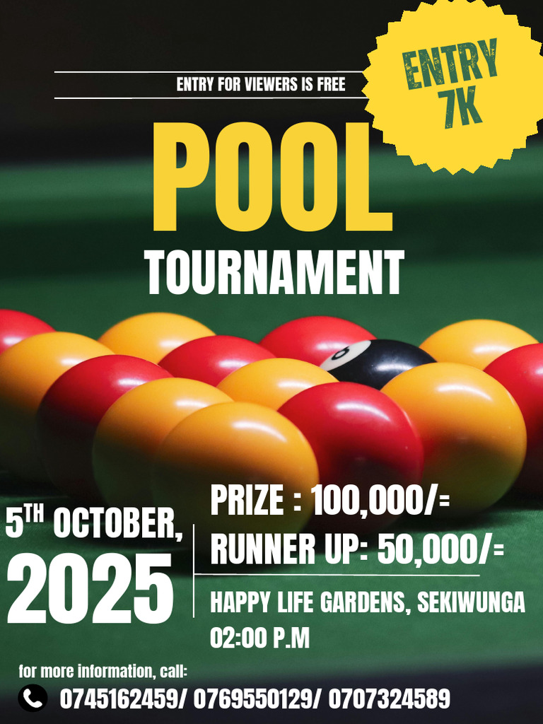 Pool Tournament | PDF
