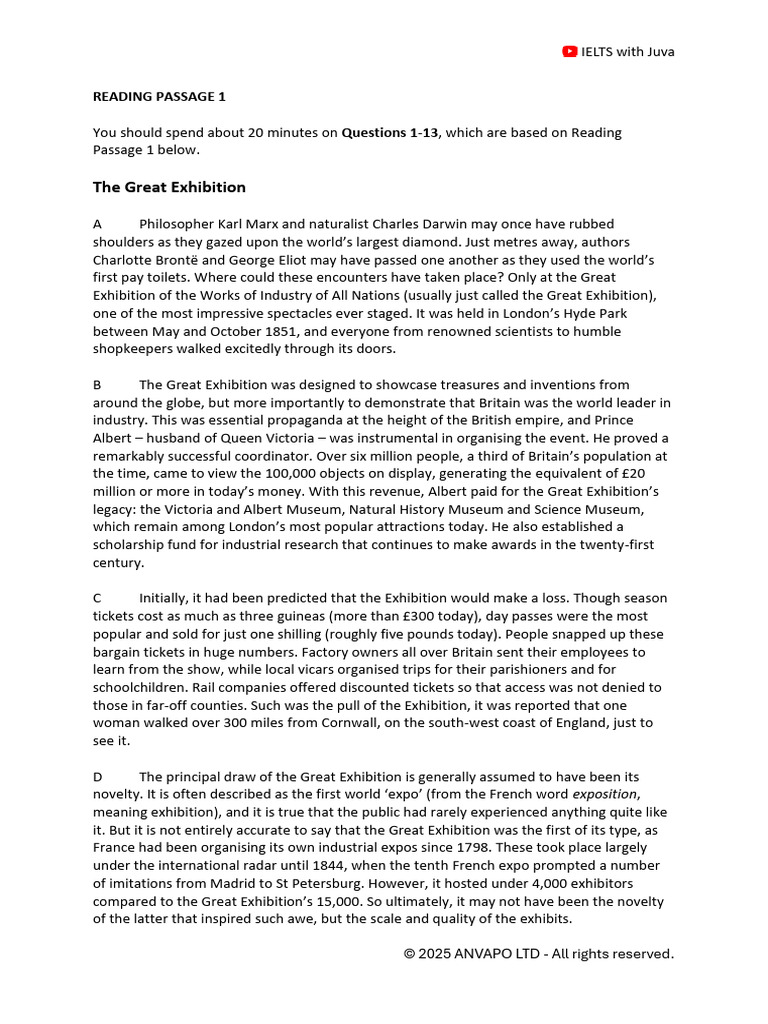 IELTS Reading Practice Test 14 | PDF