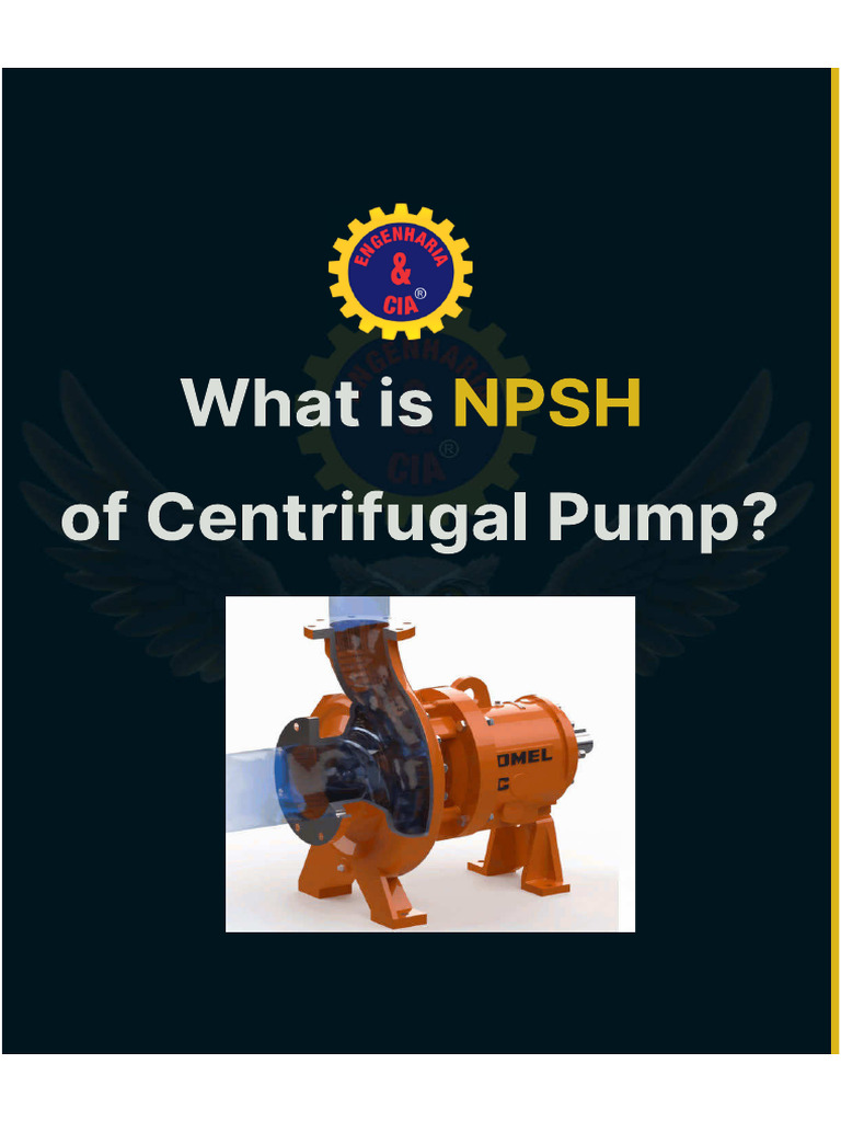 Understanding NPSH in Centrifugal Pumps | PDF | Pump | Classical Mechanics