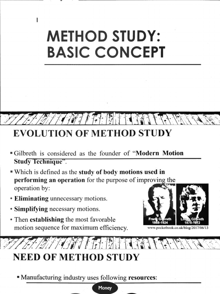 Method Study Part 1 | PDF