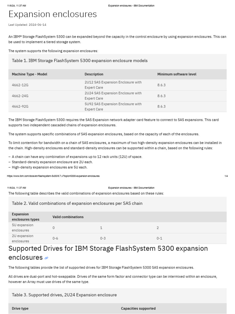 IBM FlashSystem 5300 - Expansion | PDF | Hard Disk Drive | Computer Architecture