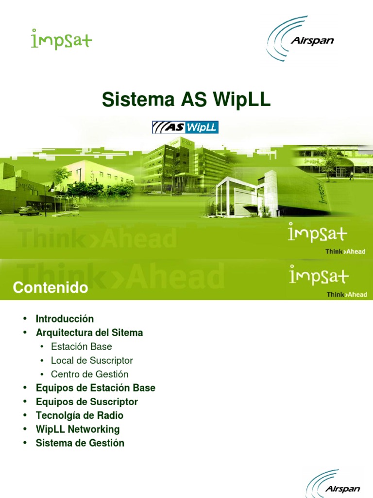 Curso Airspan | PDF | Calidad de servicio | Red de computadoras