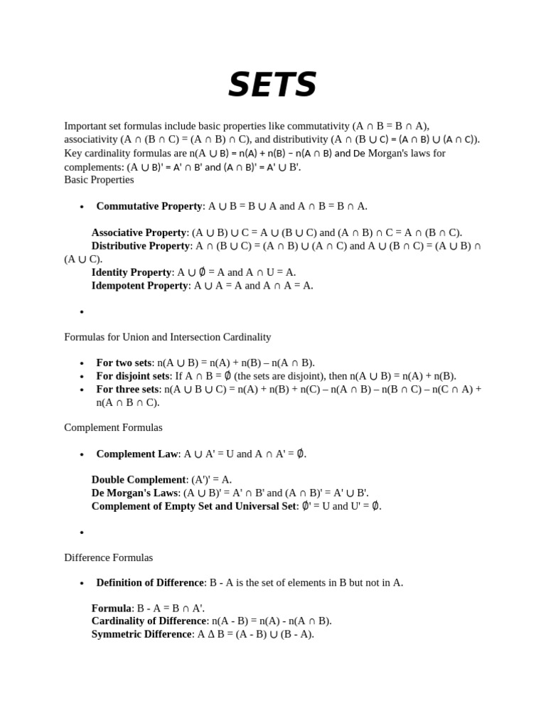 Math Note | PDF