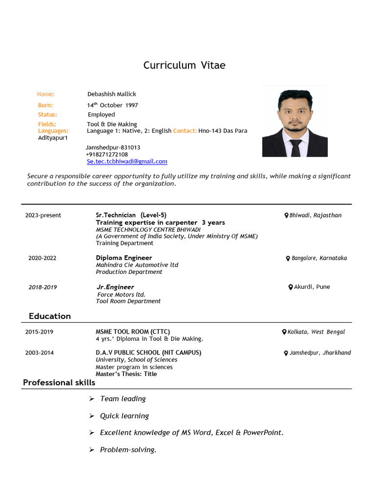 cv deba | PDF
