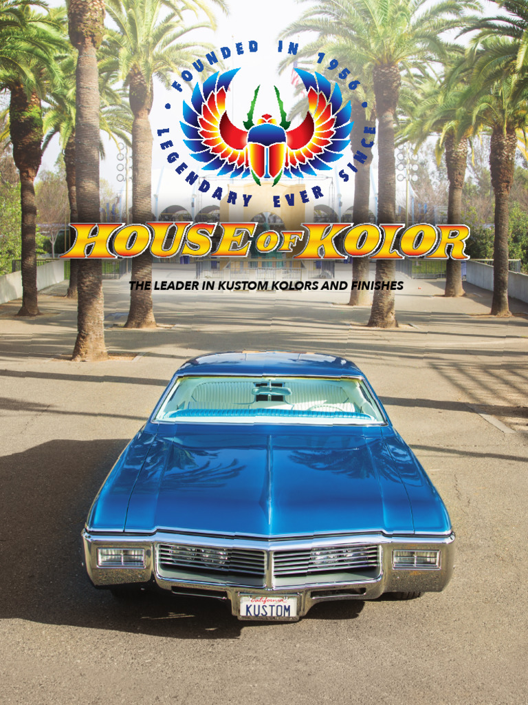 House of Kolor: Custom Paint Solutions | PDF | Color | Materials