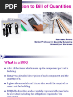 BOQ Preparation in Construction Projects | PDF | Specification ...