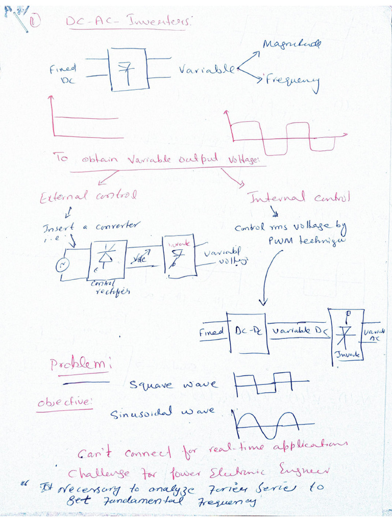 DC-AC Lecture Notes | PDF