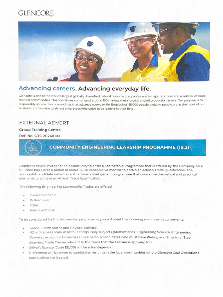 Learnership Programme - G | PDF