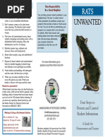Monthly Pest Control Monitoring Report (Sample) | PDF