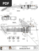Fender Telecaster Printable Headstock Template PDF | PDF