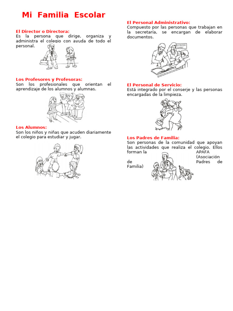 Mi Familia Escolar | PDF