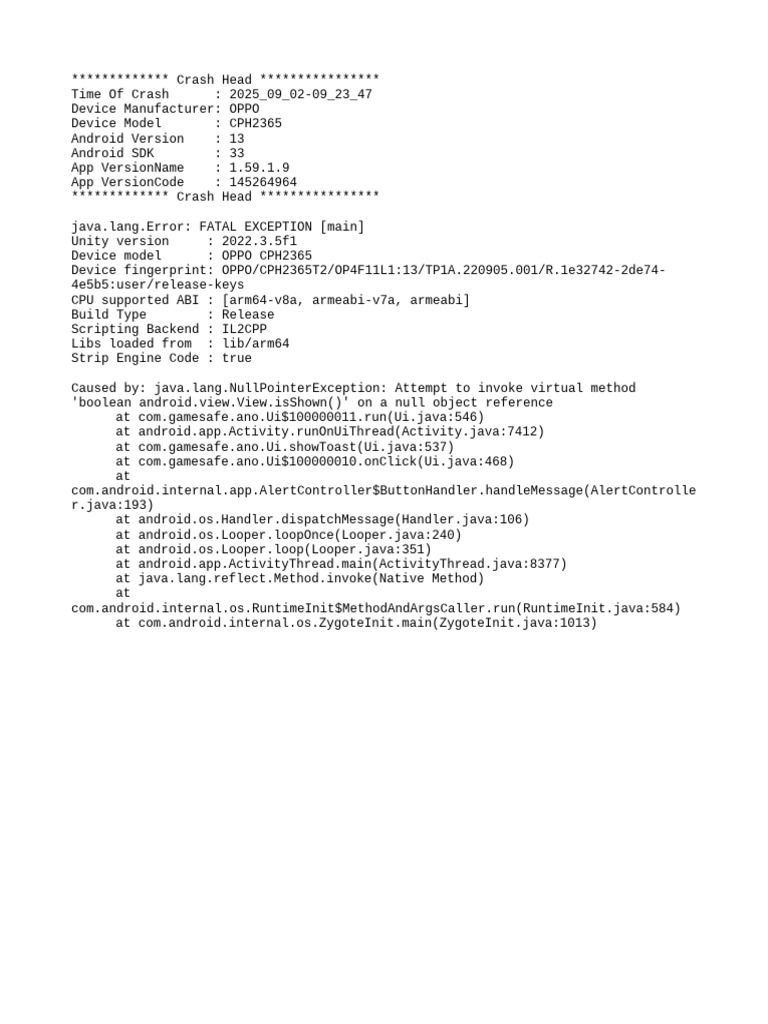 Mod Menu Crash 2025 09 02-09 23 47 | PDF