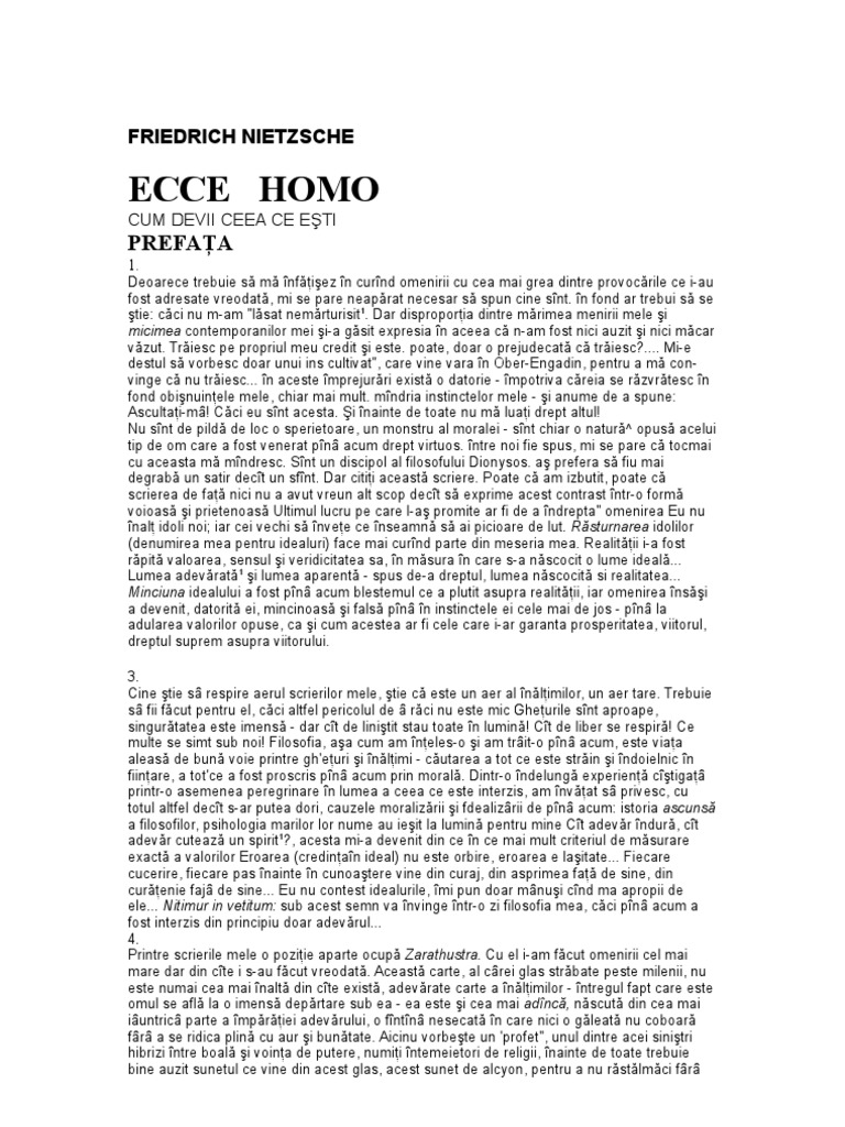 Ecce Homo | PDF