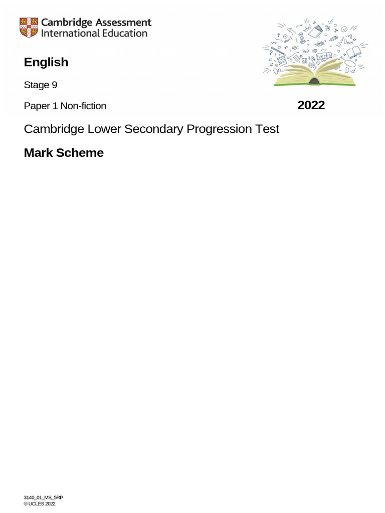 English Stage 9 01 MS 5RP AFP Tcm143-639967 | PDF | Sentence ...