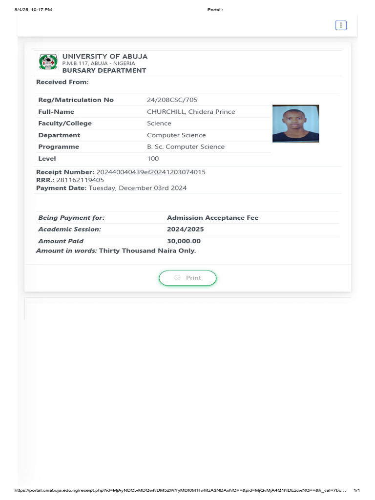 Acceptance Fee 100lvl - 110830 | PDF