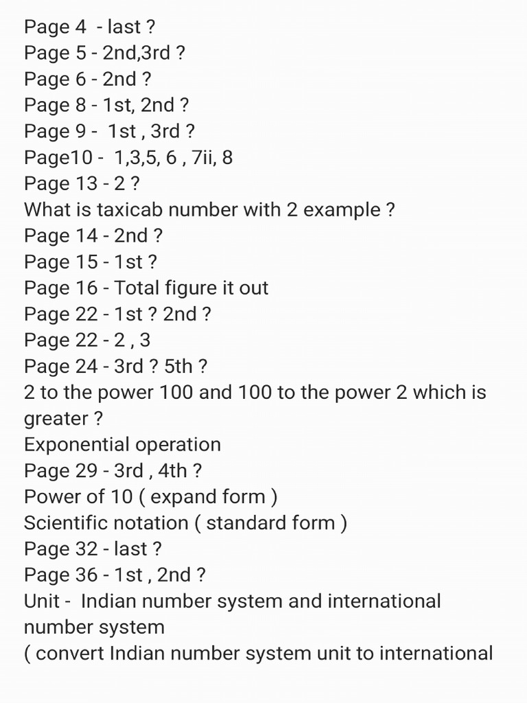 Important Questions Math Half Yearly | PDF
