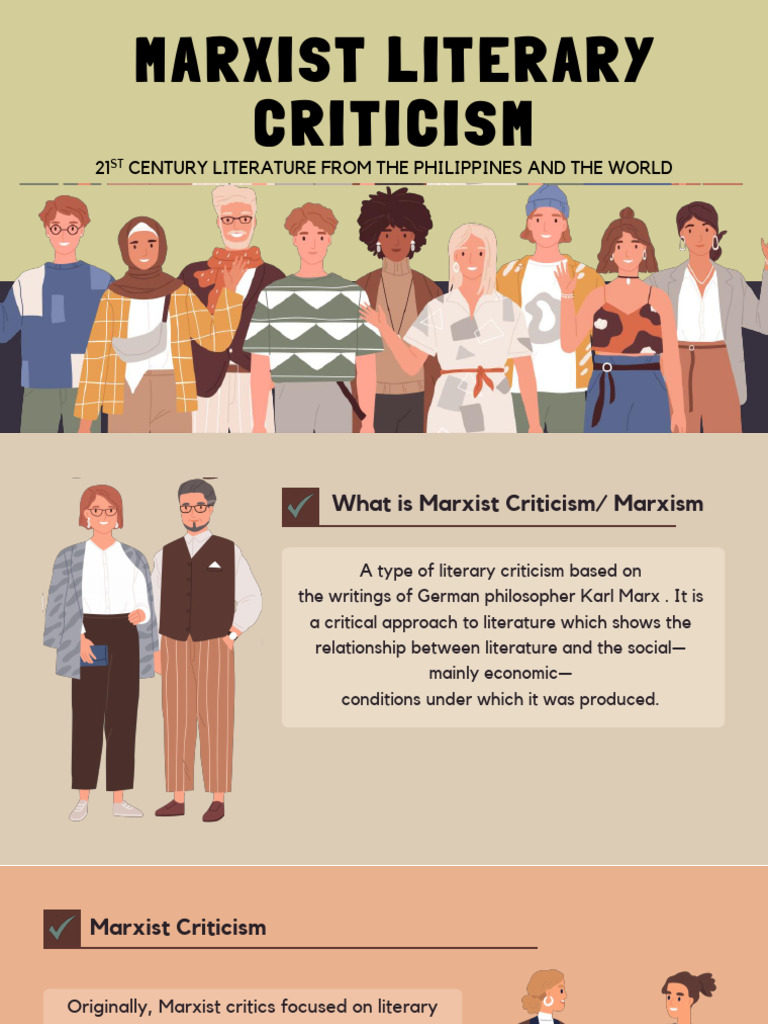 Marxist Literary Criticism Explained | PDF | Marxism | Philosophical ...