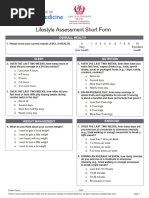 AOD Self-Completion Assessment Form | PDF