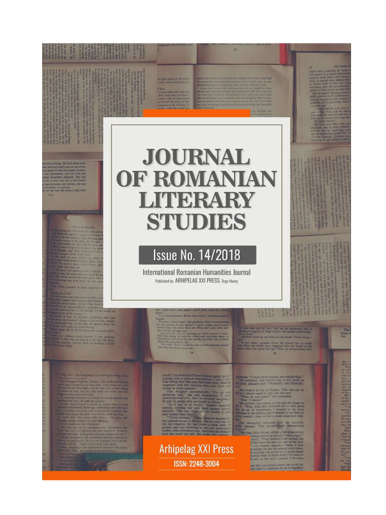 Journal of Romanian Literary Studies | PDF | Romania